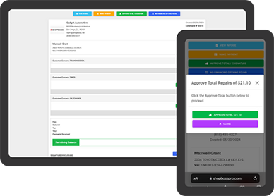 Auto Shop Management System Features | Shop Boss